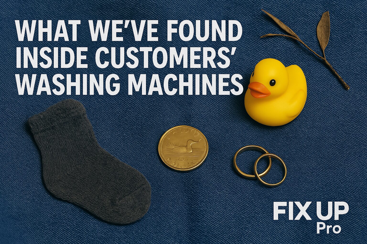 Surprising Things Found in Washing Machines